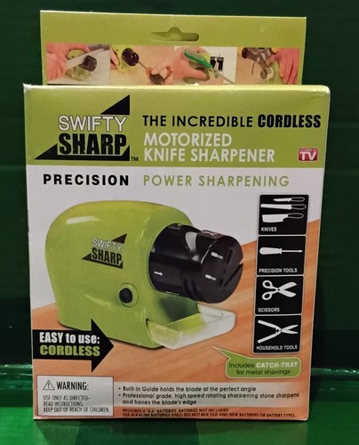 2013 swifty sharp battery knife sharpener works well in good shape used ...