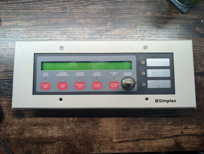 Simplex LCD Annunciator 4606-9101 With B Key | eBay