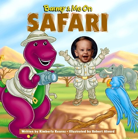 BARNEY & ME ON SAFARI By Kimberly Kearns *Excellent Condition ...