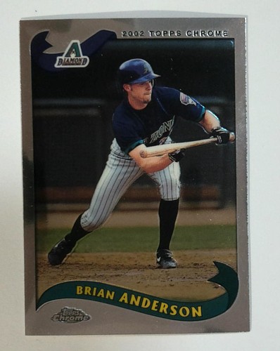 2002 Topps Chrome #177 Brian Anderson Arizona Diamondbacks Baseball | eBay