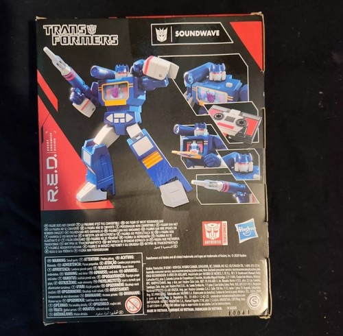 Hasbro Transformers R.E.D. (Robot Enhanced Design) G1 Soundwave Toy ...