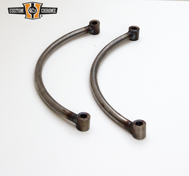 Lucky Sucker Rigid-Style Raw Rear Fender Struts Fit For Harley Softail ...