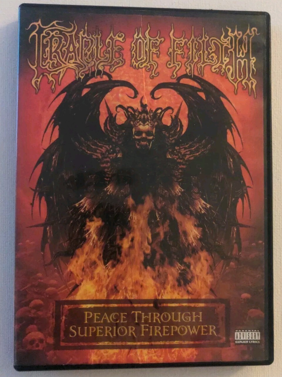 Cradle of Filth: Peace Through Superior Firepower (DVD, 2005 ...
