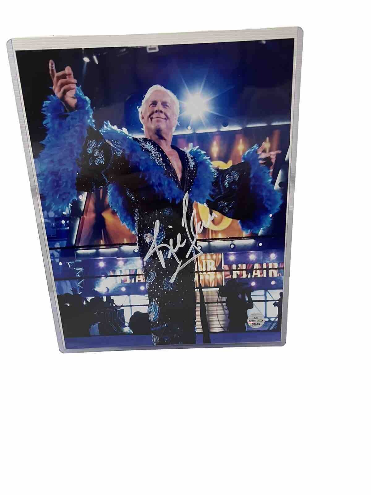 Ric Flair Autograph Signed 8X10 Photo WWF WCW WWE Aew COA Nature Boy ...