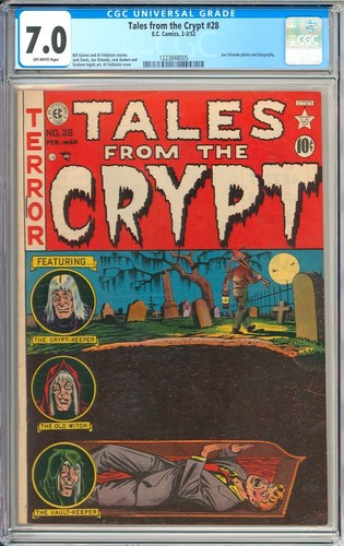 Tales From the Crypt #28 High Grade Pre-Code Horror Golden Age EC 1952 ...