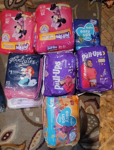 Lot Of 11 Packages Of Pull-Ups 2 T TO 5T 36000513530| eBay