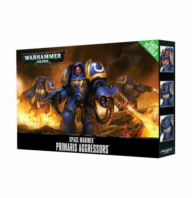 Games Workshop Warhammer 40K Space Marines Easy to Build Primaris ...