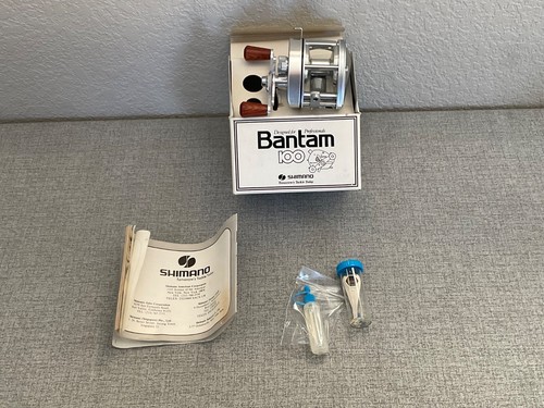Shimano Bantam 100, NOS Never Used. Origional Box And Instruction ...