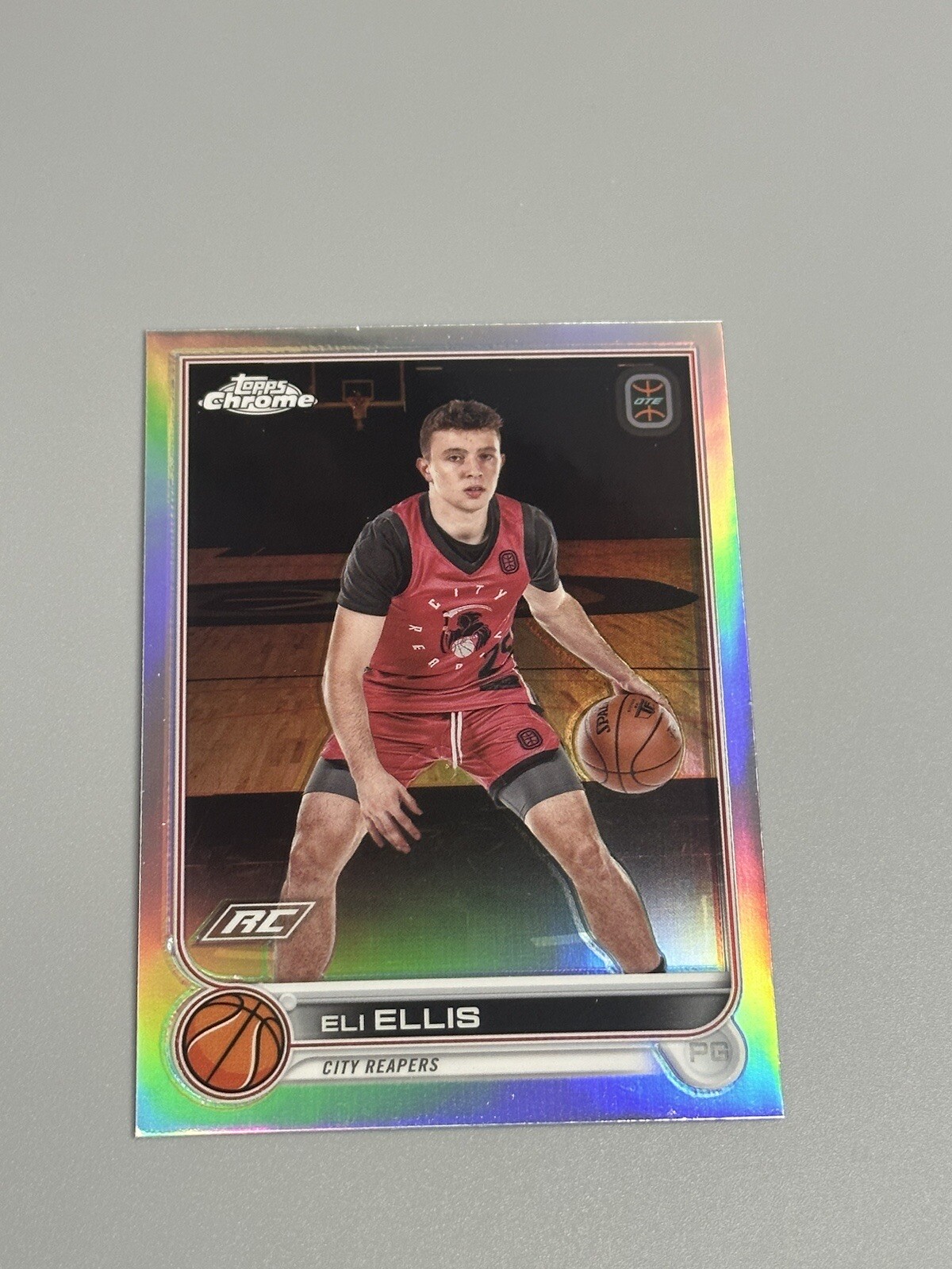 Eli Ellis 2022-23 Topps Chrome OTE Overtime Elite Refractor #63 City ...
