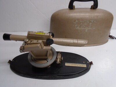 Vintage 1970's SURVEYOR'S TRANSIT w/ CASE - BRUNSON Serviced. | eBay