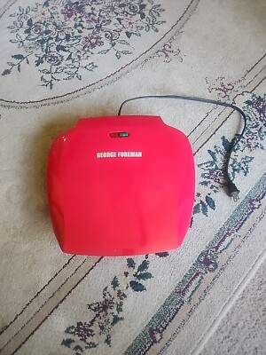 George Foreman Grilling Machine Red | eBay