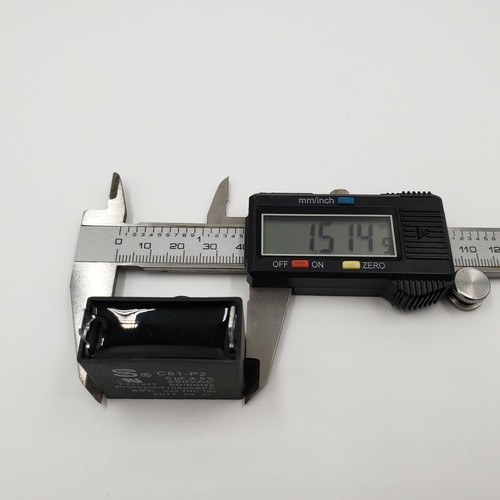 C61-P2 6uF 250VAC 50/60Hz 10000AFC C22.2NO.190 85 C Capacitor E237947 ...