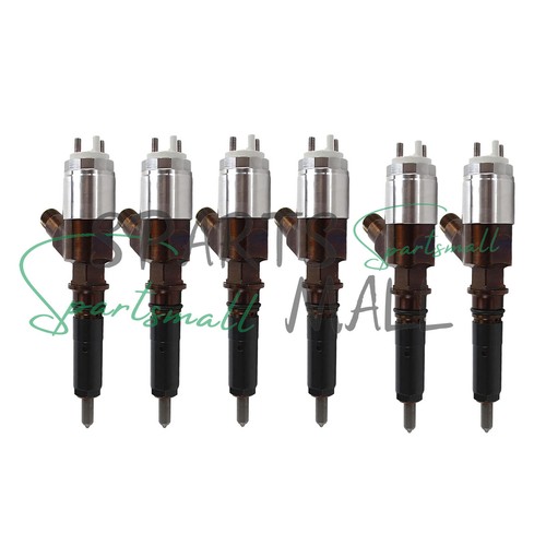 6pcs Fuel Injector 2645A746 320-0677 For Caterpillar Loader D3K D4K D5K ...