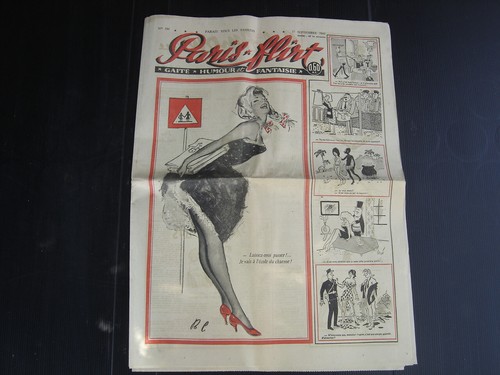 1960 PARIS FLIRT 190 Gaite Humour Fantaisie PIN UP | eBay
