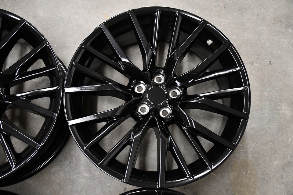 Set 4 20x8 OE Wheels LX59 Gloss Black Wheels 5x4.5 Rims | eBay
