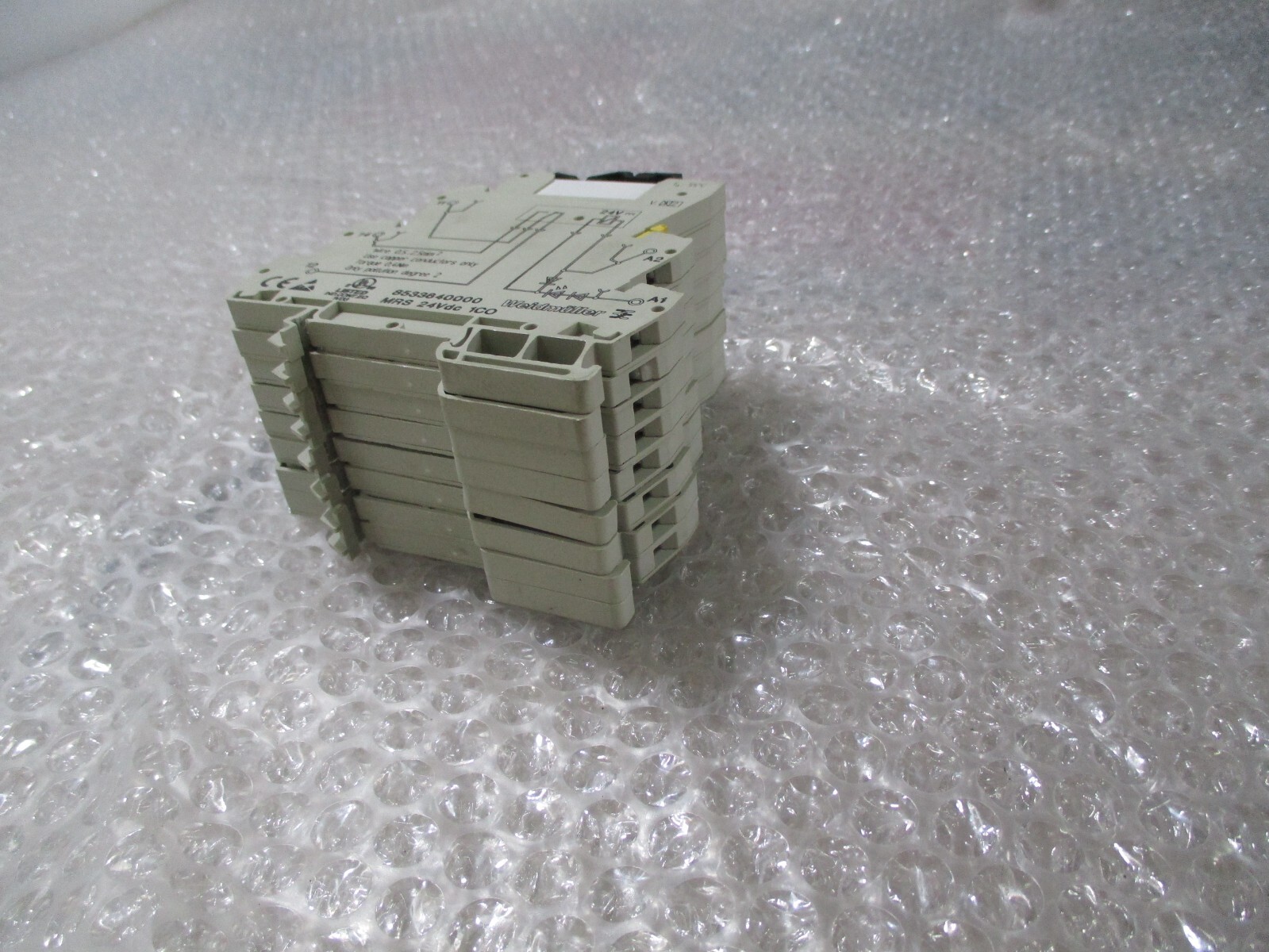 LOT OF 8 Weidmuller 8533640000 Relay MRS 24VDC 1CO w/ RSS113024 | eBay