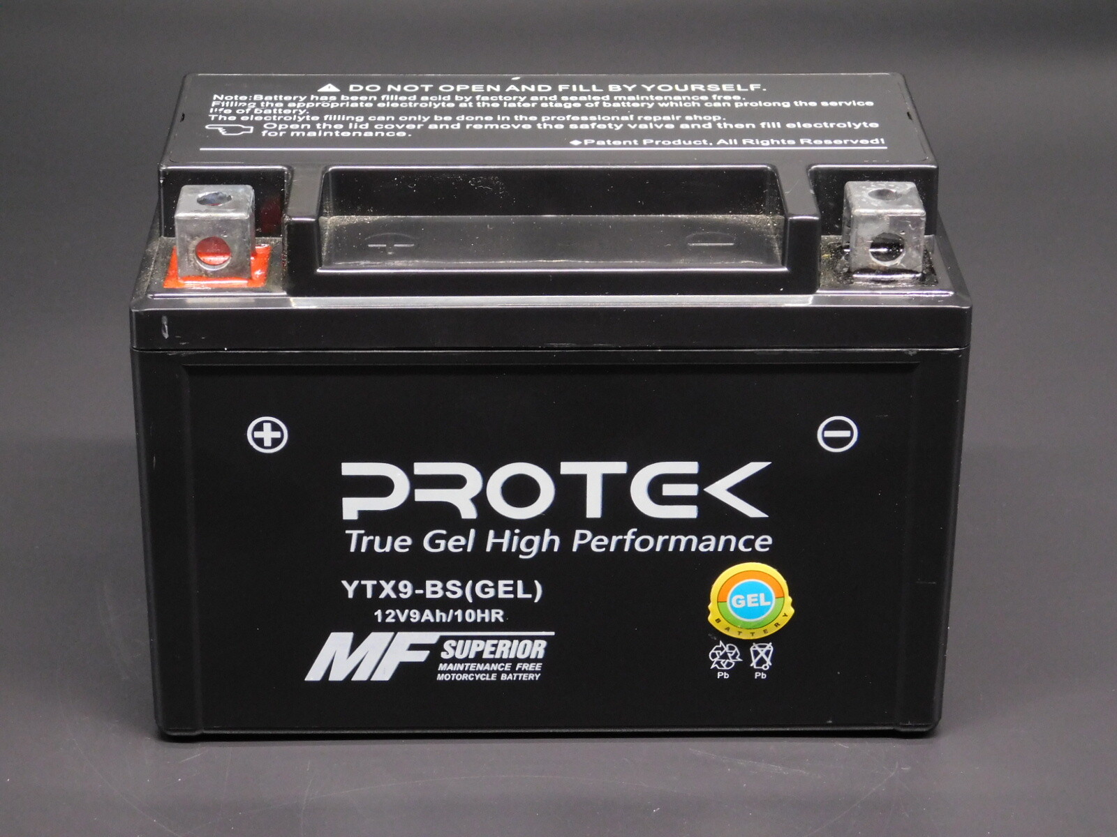 YTX9-BS 12V Gel Battery for Triumph Daytona 600 650 675 Speed Triple R ...