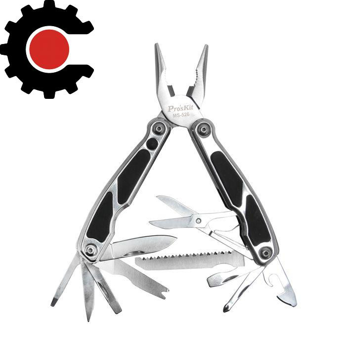Eclipse Tools Pro'sKit 12-in-1 Multi Tool with LED Flashlight | eBay