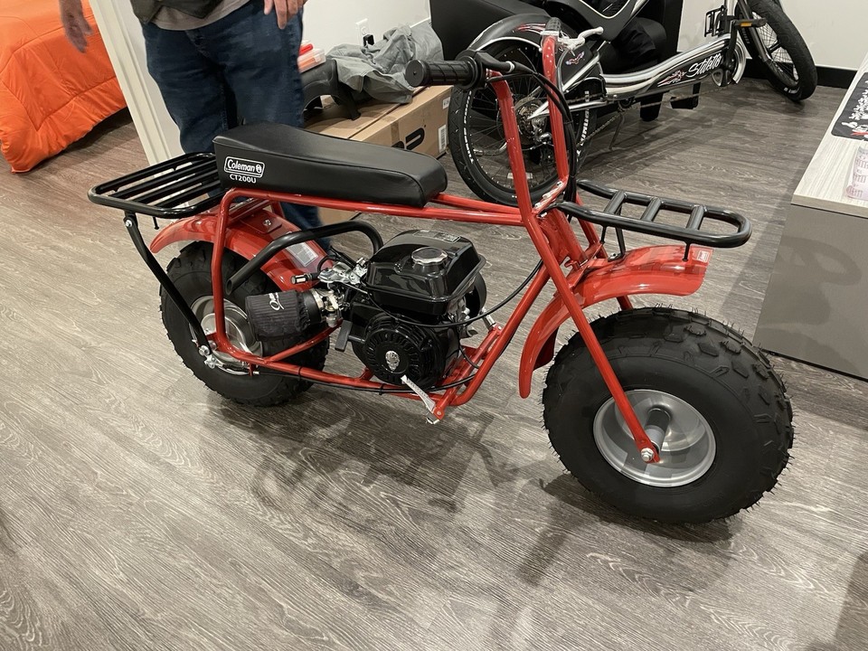 Coleman Powersports CT200U 196CC/6.5HP Supreme Gas Powered Mini Scooter ...