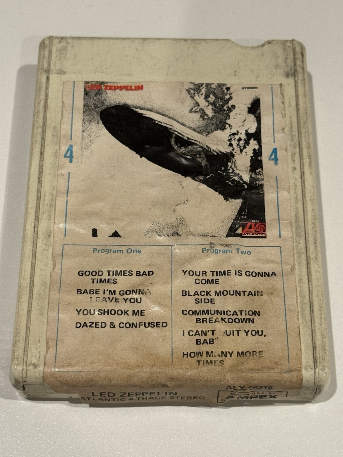 Led Zeppelin I Self Titled 4 Track Cartridge 1969 | eBay