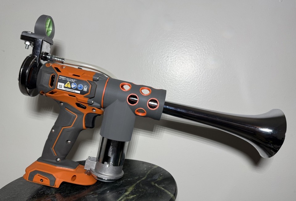 RIDGID Air Horn Train Horn Gun. Chrome THE LOUDEST | eBay