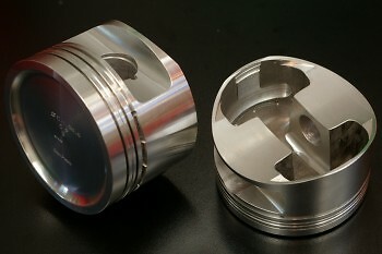Pistoni stampati pistons forged kolben Maserati Ghibli 2.8 Biturbo 6 ...