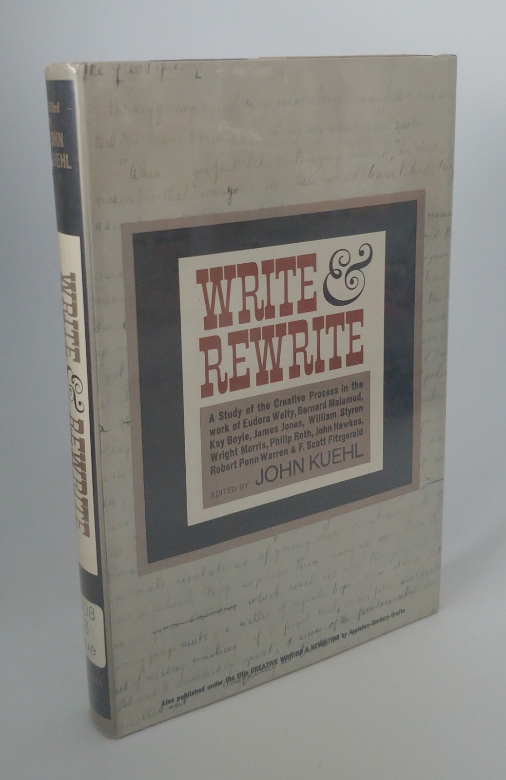 Write and Rewrite: A Study of the Creative Process Hardcover – 1967 | eBay