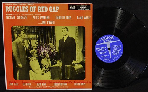 Ruggles of Red Gap-TV Soundtrack LP-Verve MGV-15000-Redgrave-Lawford ...