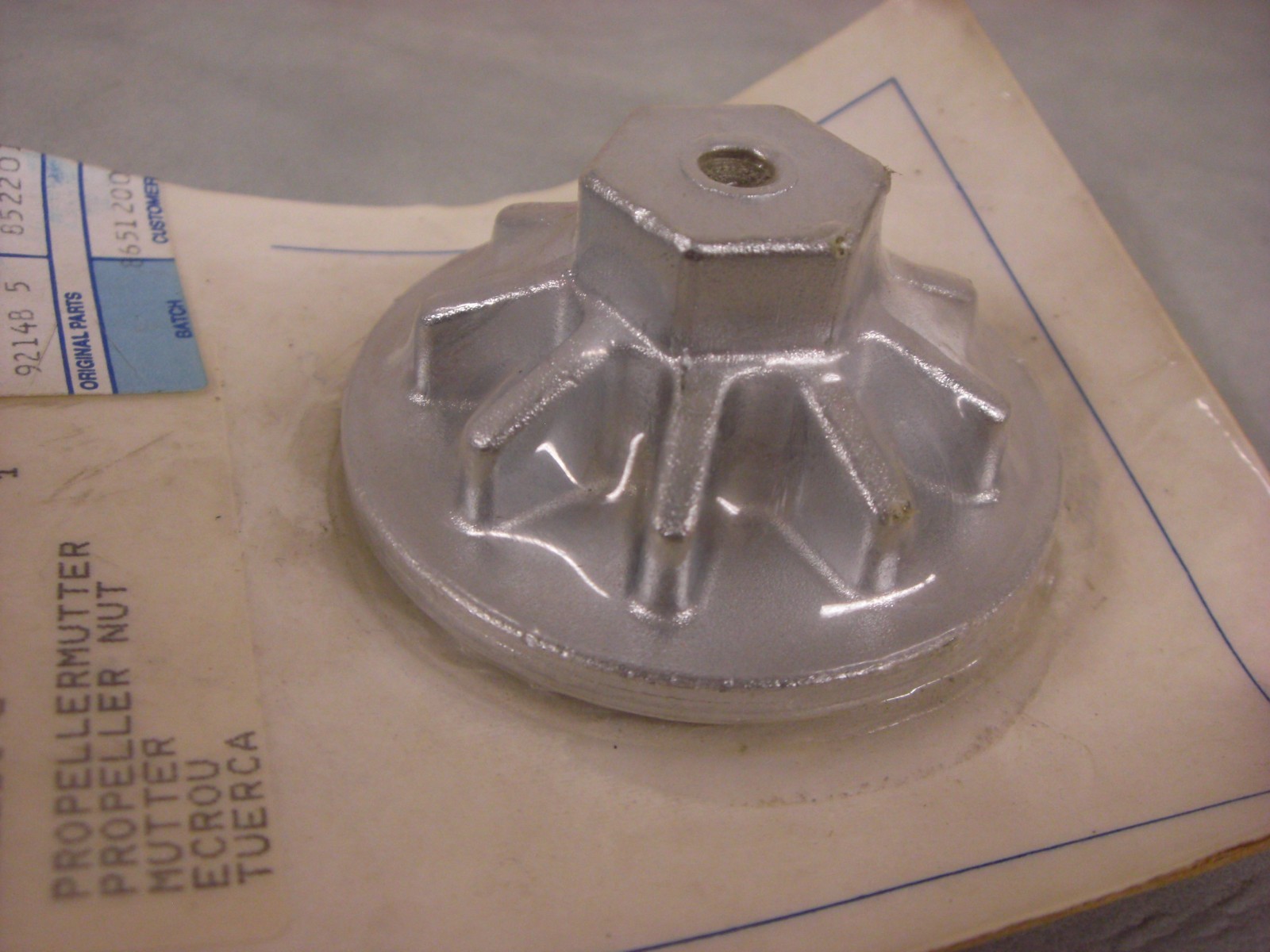 Volvo Penta PROP NUT #8522001-3 OEM New/Old Stock 4-1-1 for sale online ...