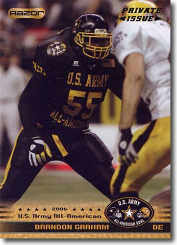 (25) 2010 BRANDON GRAHAM Razor / Leaf US Army All-American RCs MICHIGAN ...