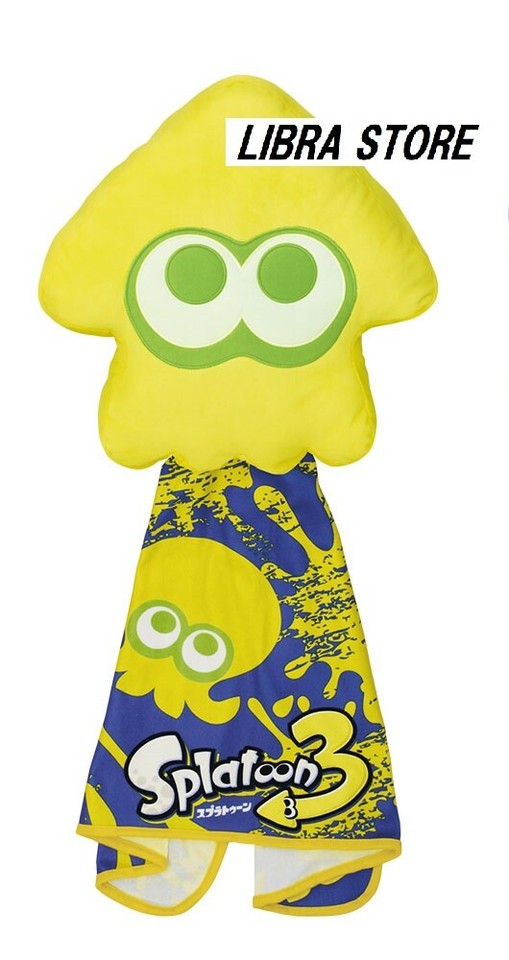 RARE Splatoon 3 Ichiban Kuji 20Blanket in Cushion Set of 2 types from ...