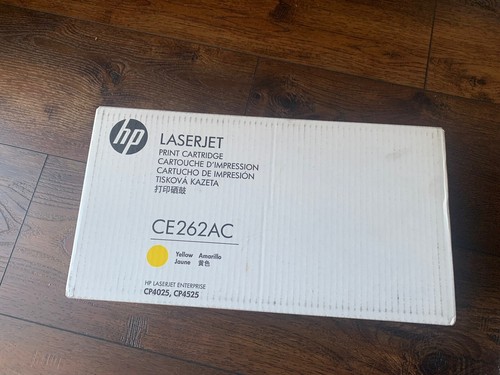 HP LaserJet CE262AC Yellow Toner Cartridge for CP4025 CP4525 ...