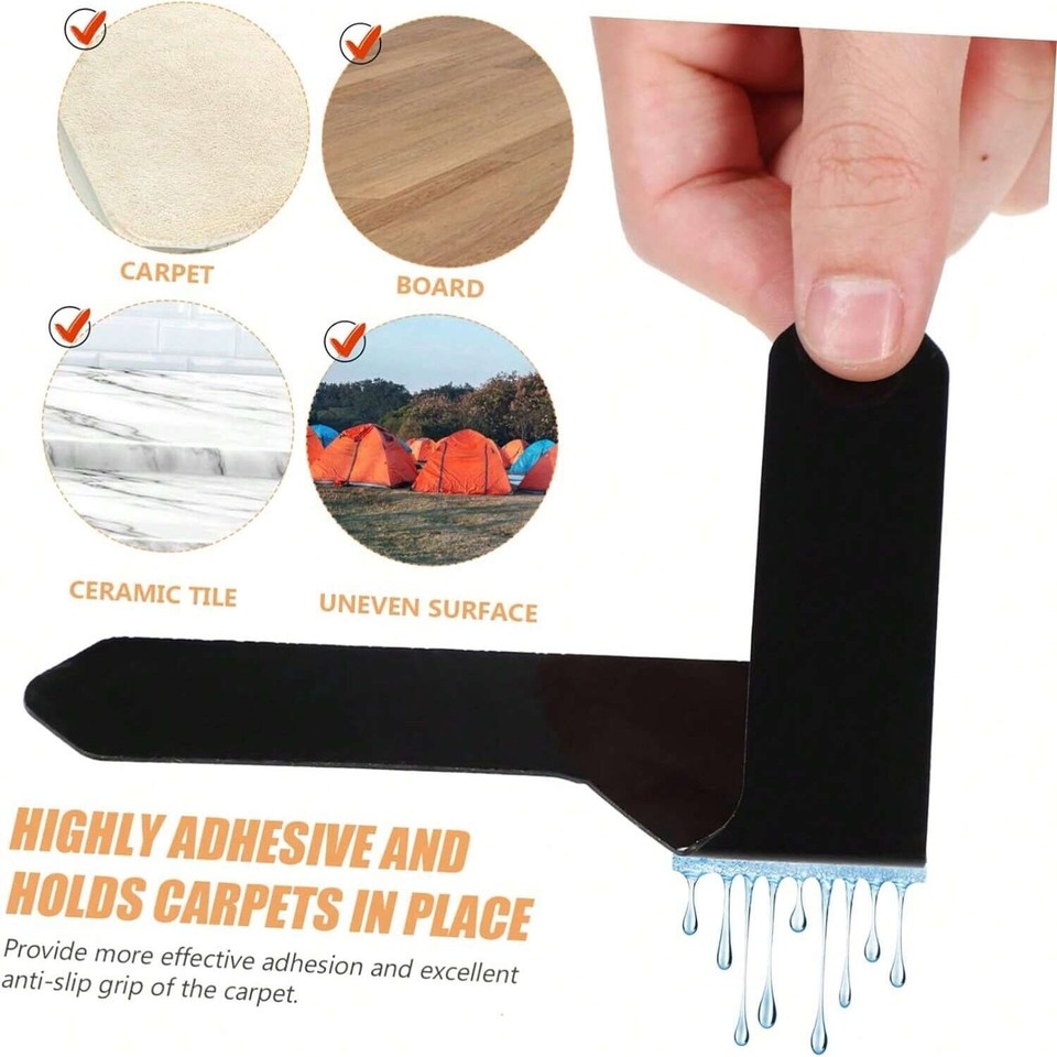 8-16x Rug Gripper Carpets Non Slip Mat Ruggies Anti Slide Grips Runner ...