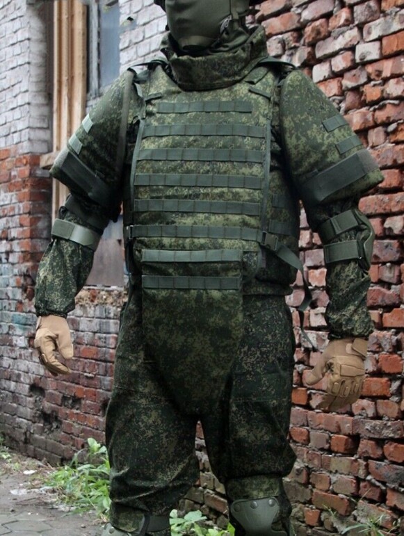 Russian 6B45 Bulletproof Tactical Vest Shoulder And Crotch Protection ...