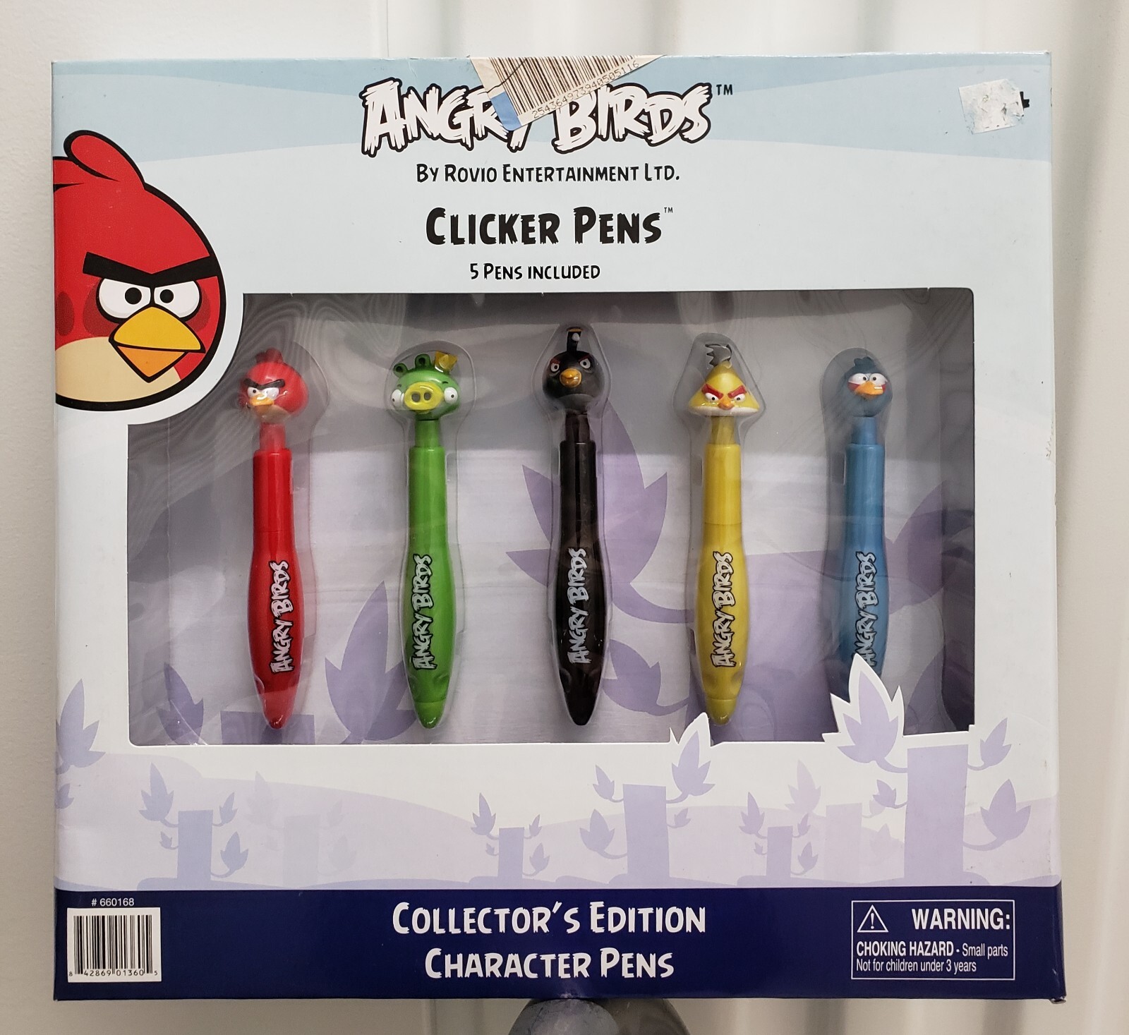 Angry Birds Rovio 5 Pack Clicker Pens Collector’s Edition | eBay