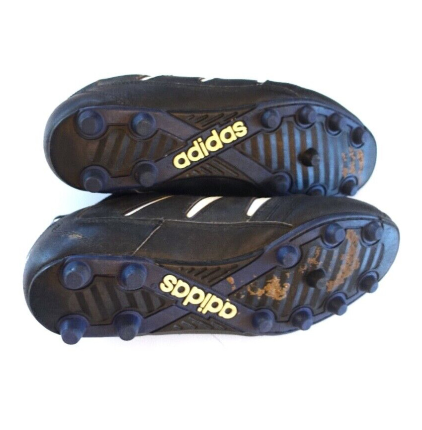 Rare Vintage Adidas 1995 Questra Shoes Soccer Mens Bl… - Gem