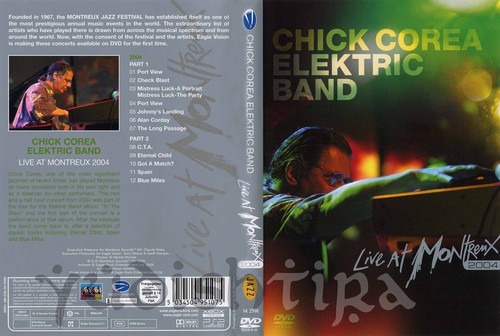 Chick Corea Elektric Band Live At Montreux DVD (Eagle Vision) New and ...