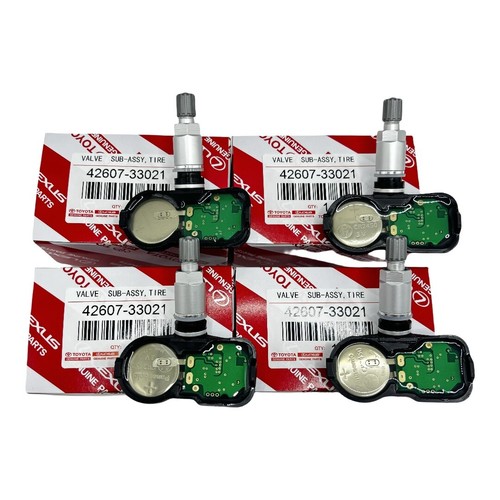 OEM 4X 42607-33021 TPMS PMV-107J For Toyota Lexus TIRE PRESSURE MONITOR ...