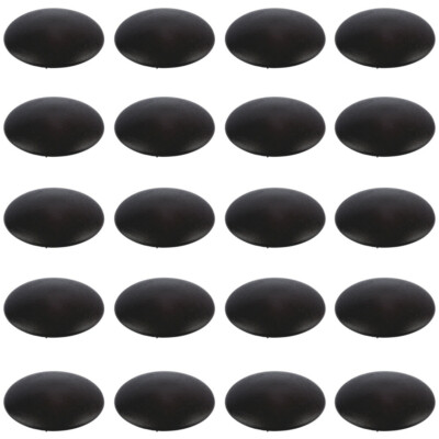 20x Cover cap flat for hexalobular head AW20 drive plastic black ...