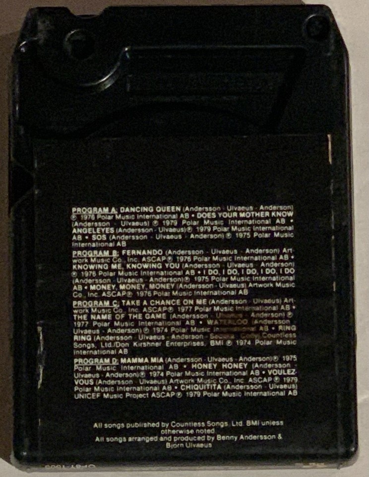 The Magic Of Abba- K-Tel- 8 Track Tape- Play Tested Working | eBay