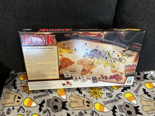 VINTAGE Risk Board Game SOME UNPUNCHED COMPLETE 1993 Classic War ...