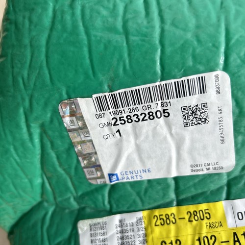 Genuine GM Front Lower Bumper Cover 25832805 | eBay