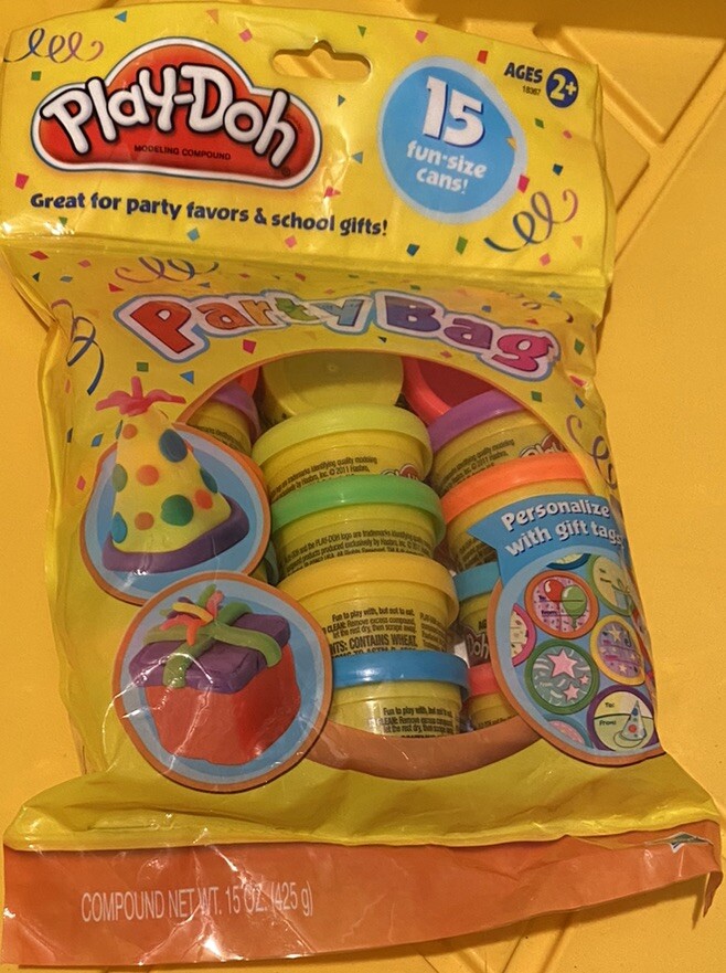 Hasbro 18367 Play-Doh 1 Oz 15 Count Party Bag for sale online | eBay