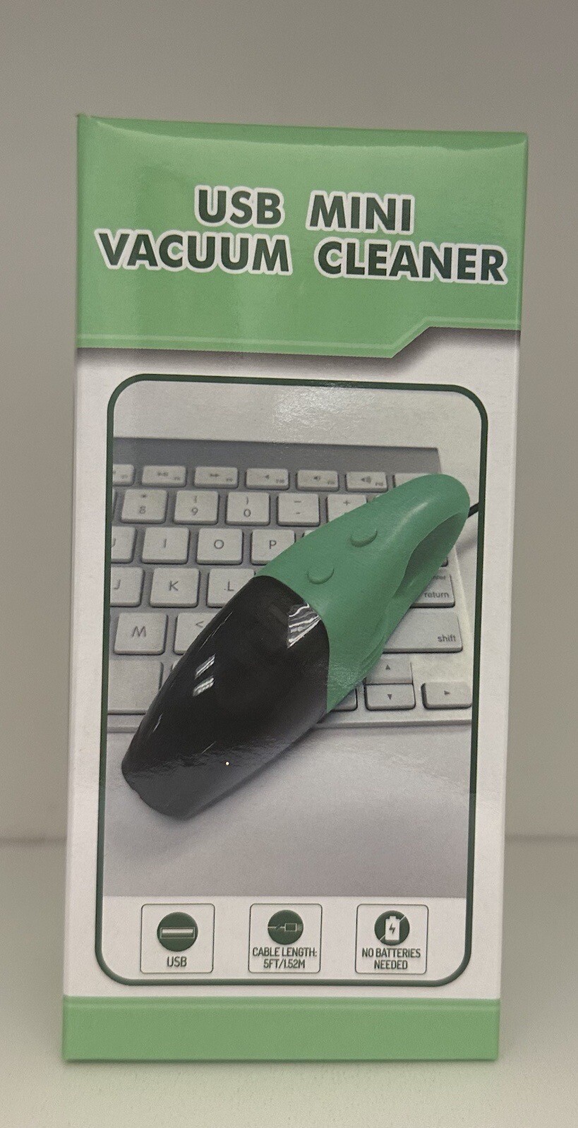 Mini Computer Vacuum USB Keyboard Cleaner PC Laptop Brush Dust Cleaning ...