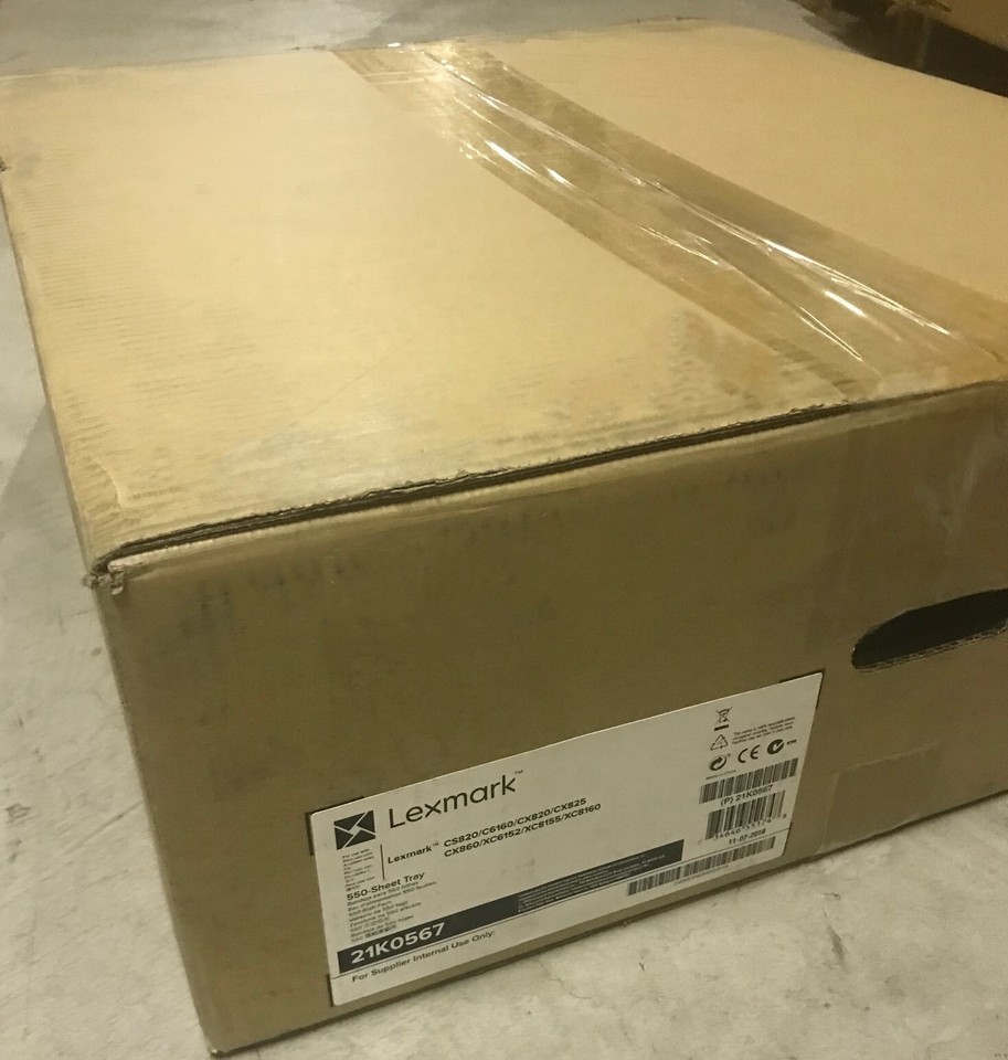 *NEW* Lexmark CS820 CS825 CX860 CX820 825 Add-on Tray/Drawer 550 sheet ...