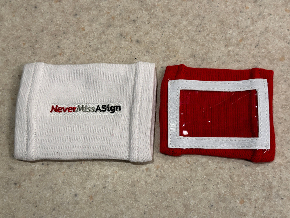 Never Miss a Sign - Youth Baseball and Softball Wristband Call Holder ...