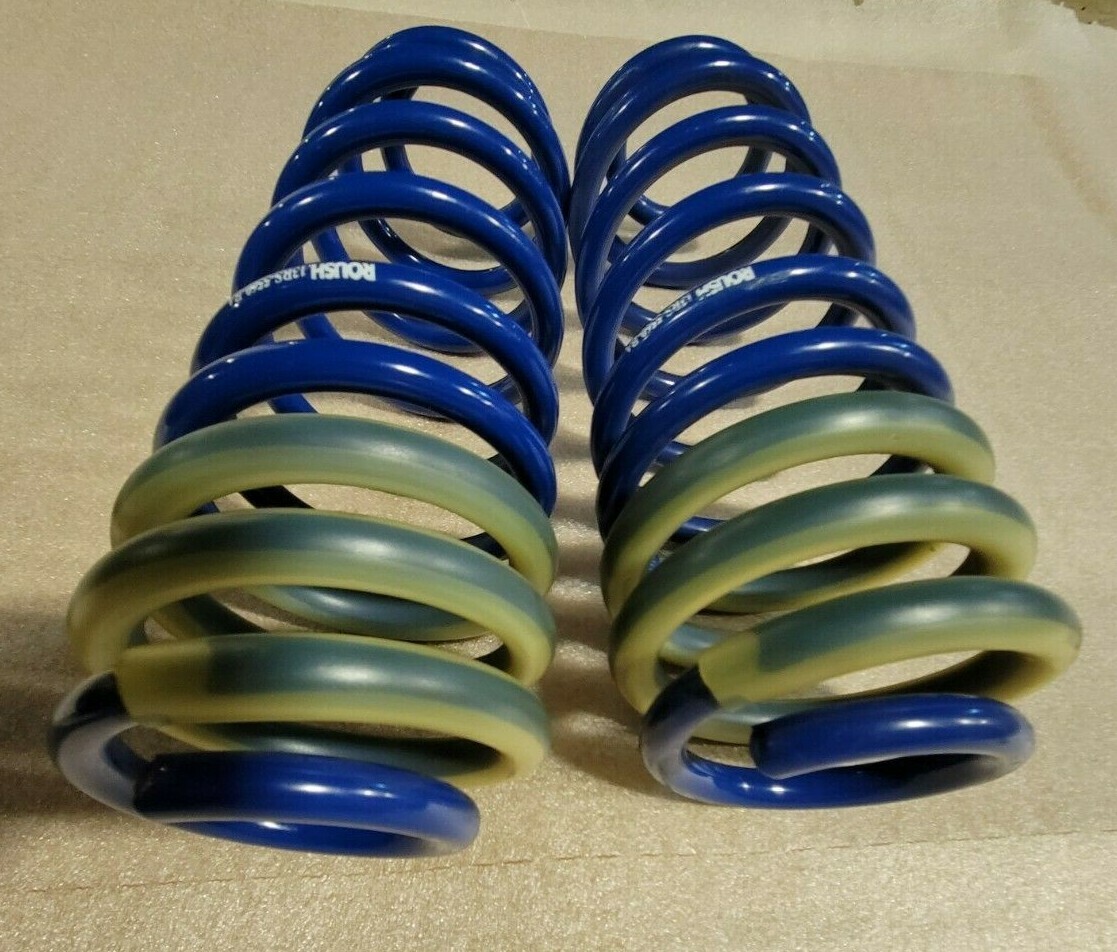 2005-2014 Ford Mustang GT Roush Rear Lowering Coil Spring Set | 404472 ...