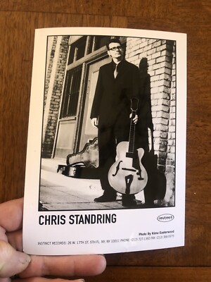 Musician & Guitarist Chris Standring Rare Vintage 5X7 Press Photo | eBay