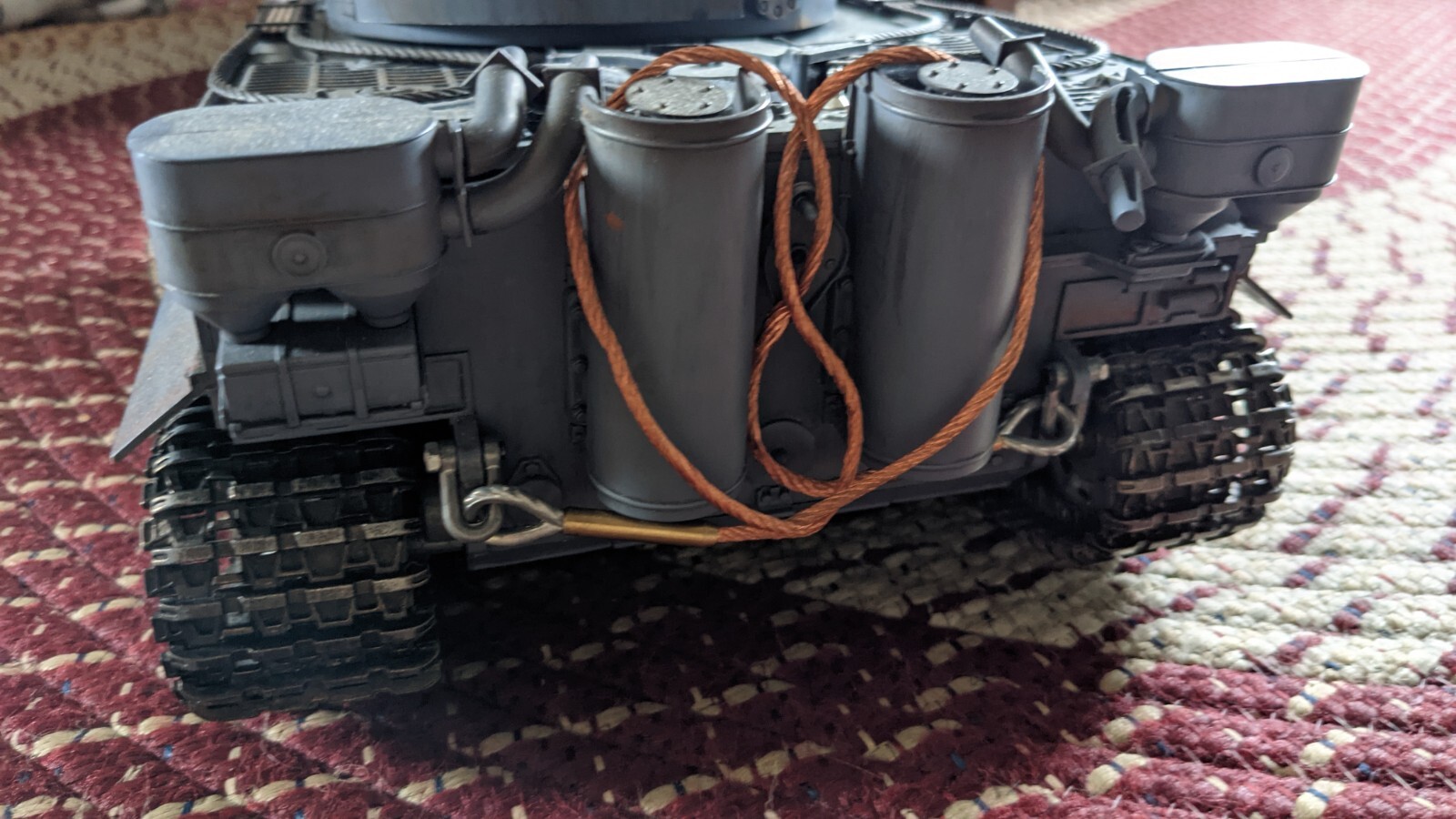 Heng long tiger 1 Taigen torro metal upgrades recoil barrel, light ...