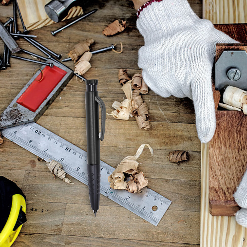 Portable Deep Hole Woodworking Pen Plastic for Carpentry Scriber Tools ...